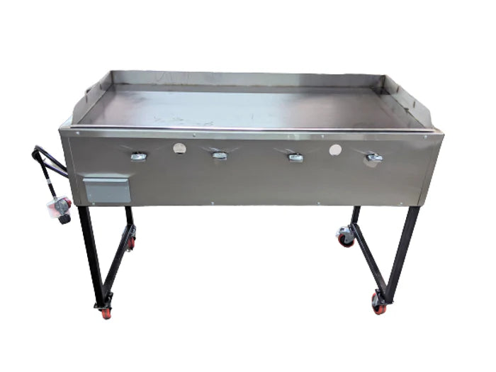 Catering Cart 48" Griddle | Plancha de 48" | Plancha Para Tacos – Carts Fab