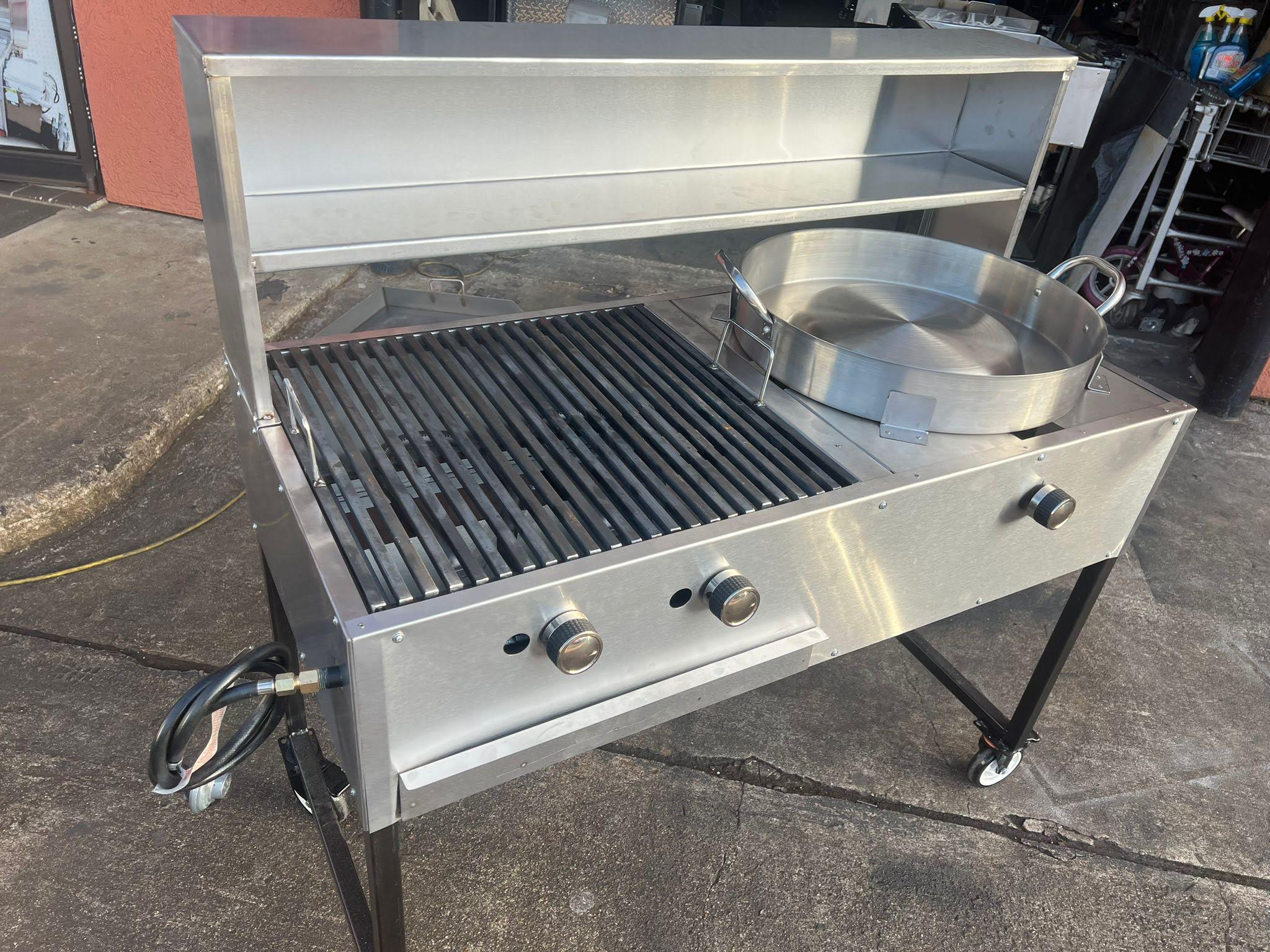 24" Grill, Disco, Storage Box – Carts Fab